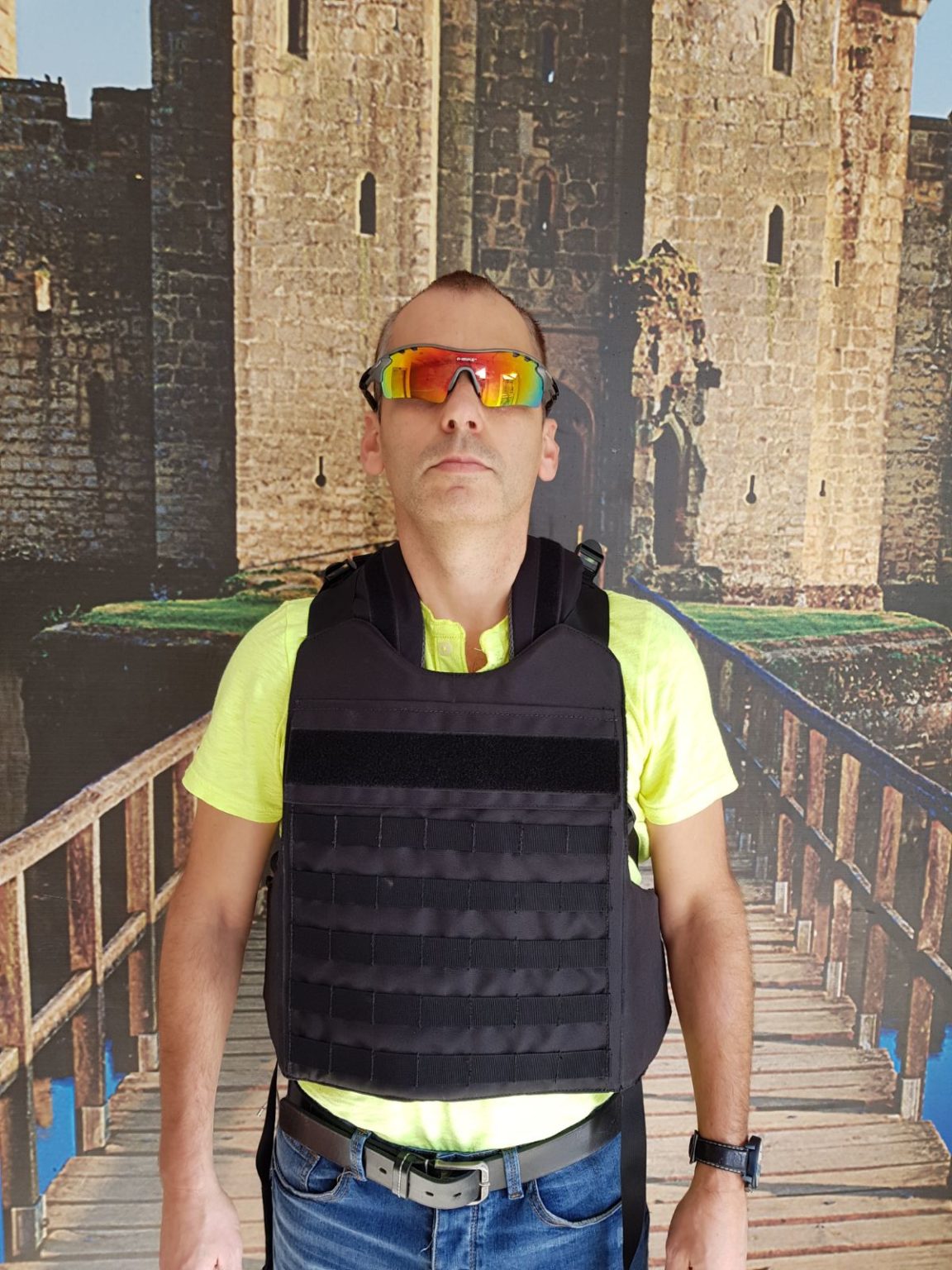 אפוד מגן מודולרי מלא עם מיגון רך ברמה 3A ואפשרות להוספת פלטות (MASADA ...