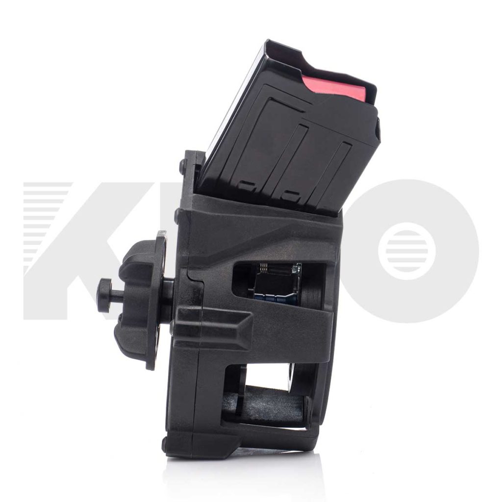 KIRO Skeletor 12 - מחסנית תוף 20 כדורים עם טעינה מהירה עבור AR12 ועבור ...
