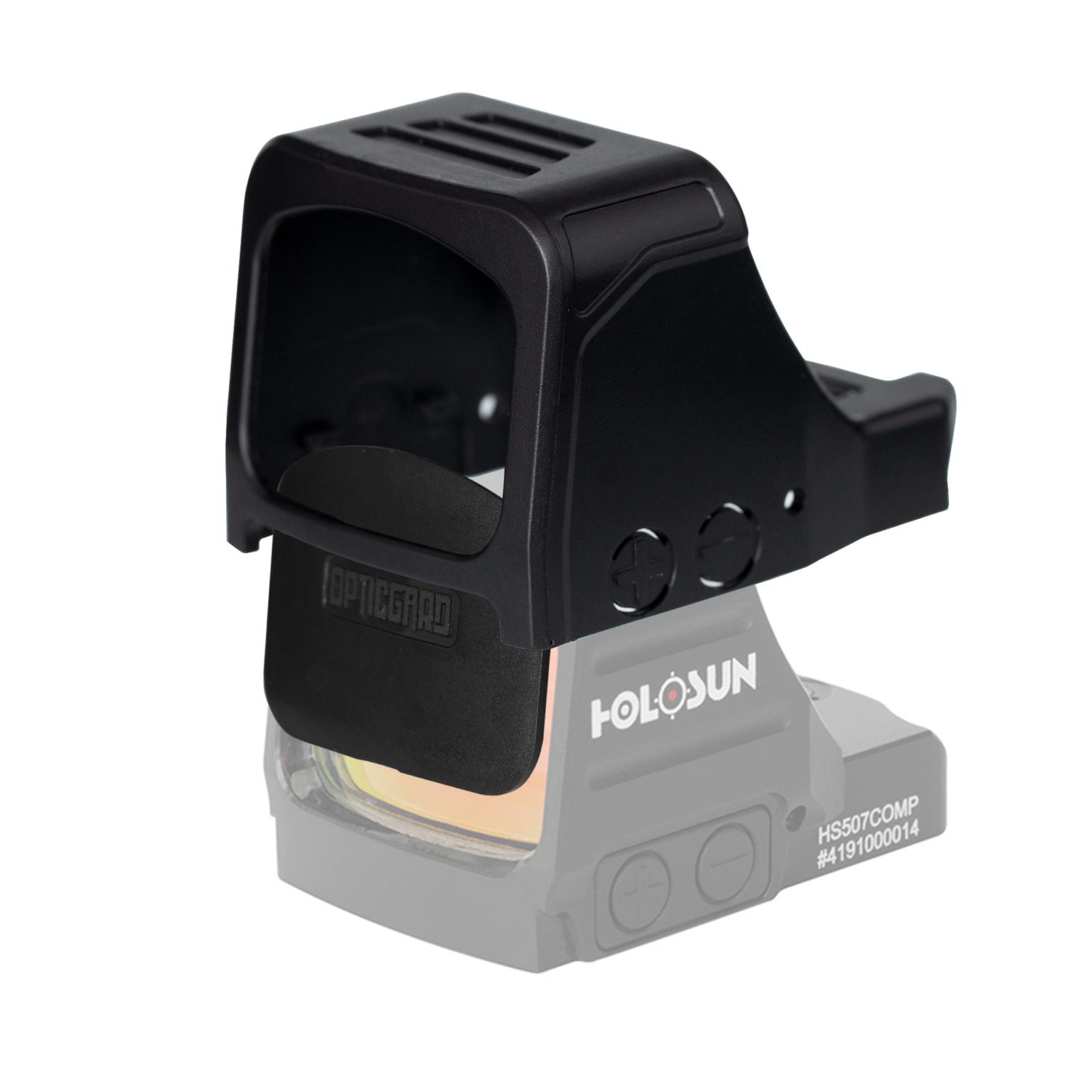 כוונת השלכה לאקדח, מותאמת לתחרויות ירי עם מערכת רטיקל CRS וחלונית ענקית ...